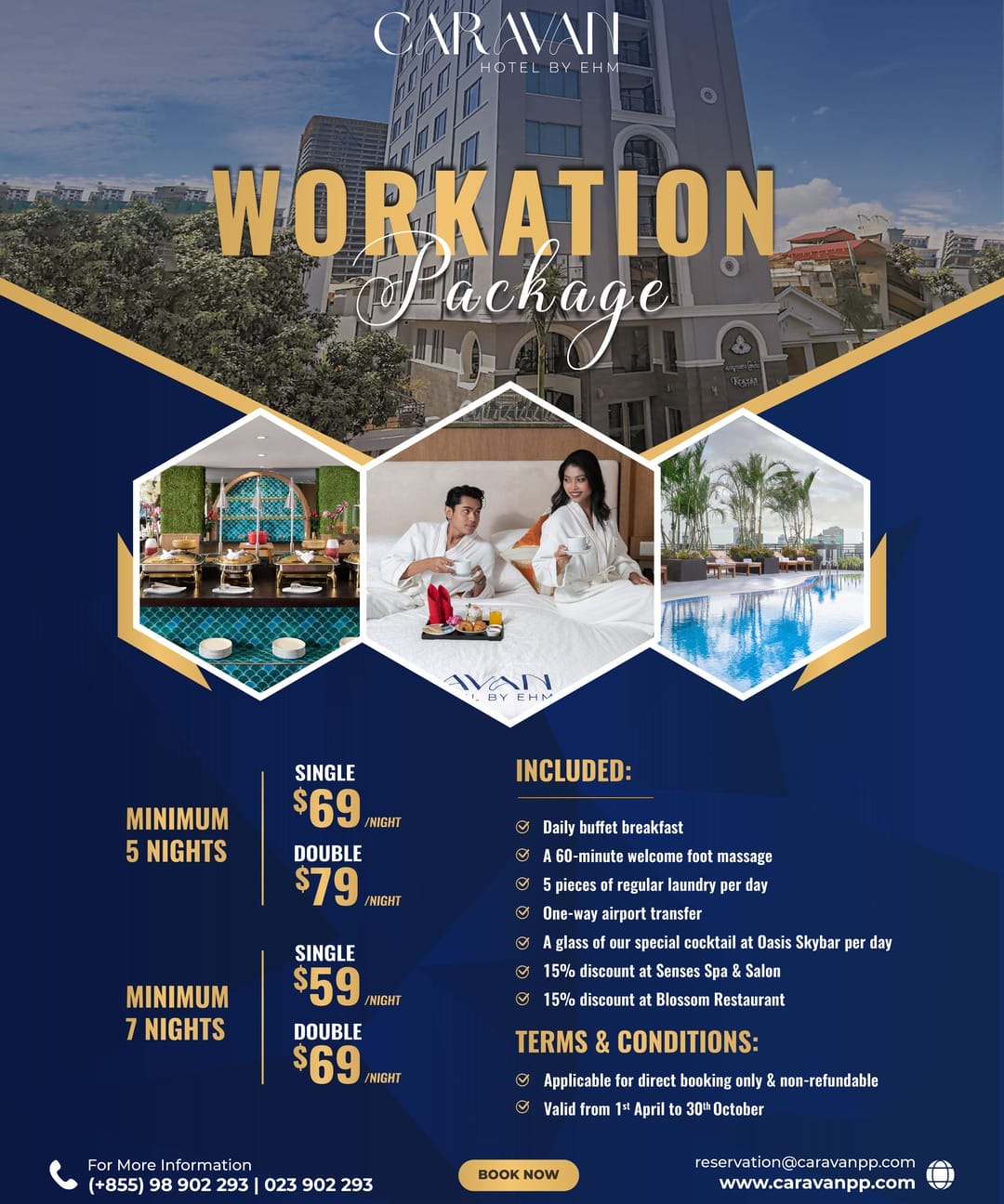 Workation Package - Caravan Hotel by EHM
